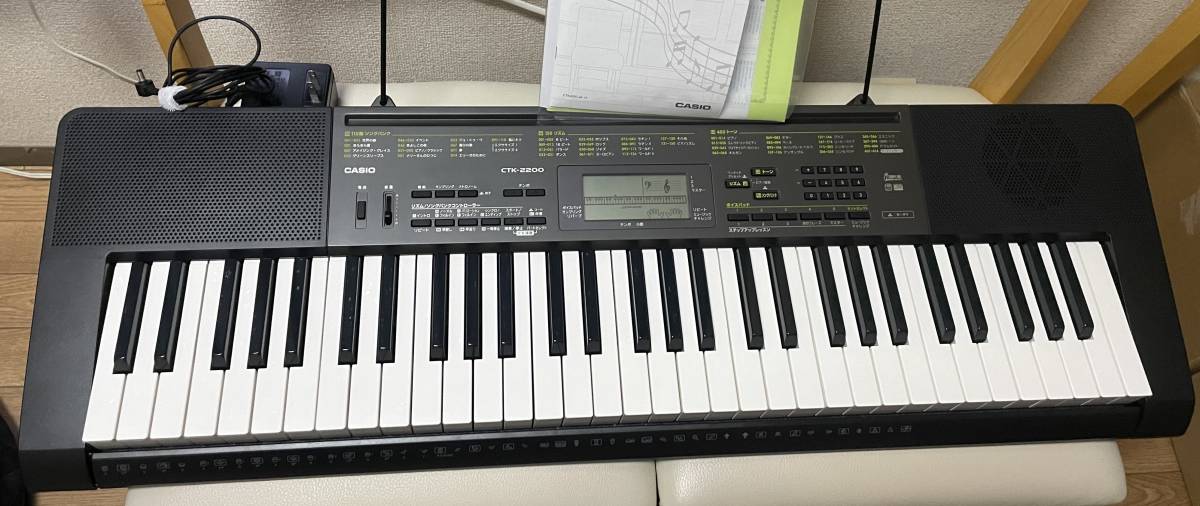 電子ピアノ カシオ CASIO CTK-2200 ELECTRONIC KEYBOARD 16年製 楽器(カシオ)｜売買されたオークション情報 ...