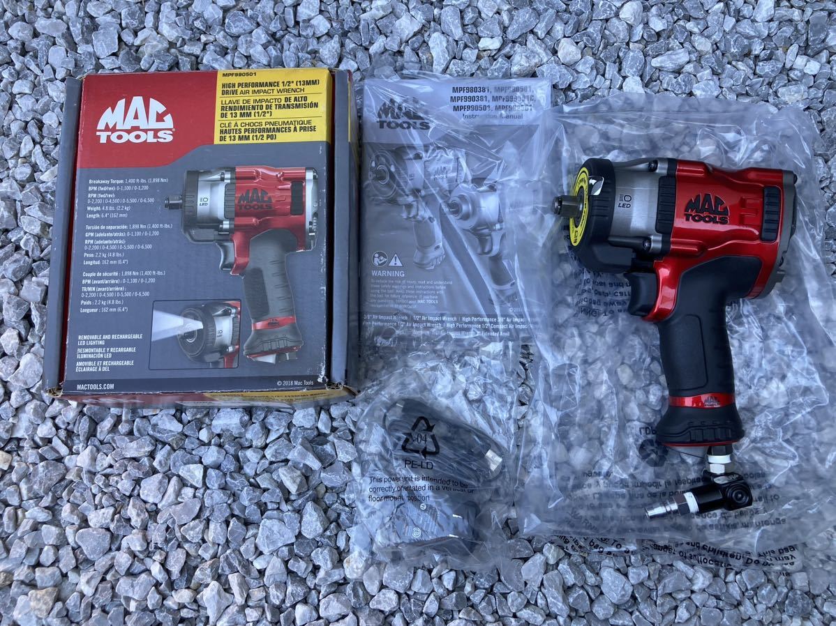 マックツール MAC TOOLS 1/2エアインパクトレンチ エアカプラー付き MPF990501(エアーインパクトレンチ)｜売買されたオークション情報、yahooの商品情報をアーカイブ公開 ...