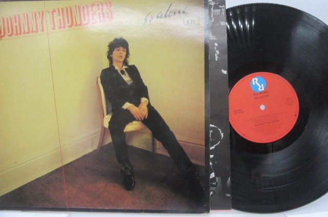 UK盤 Johnny Thunders So Alone LP 12インチ /Real Records RAL 1 /Rock(J)｜売買され ...