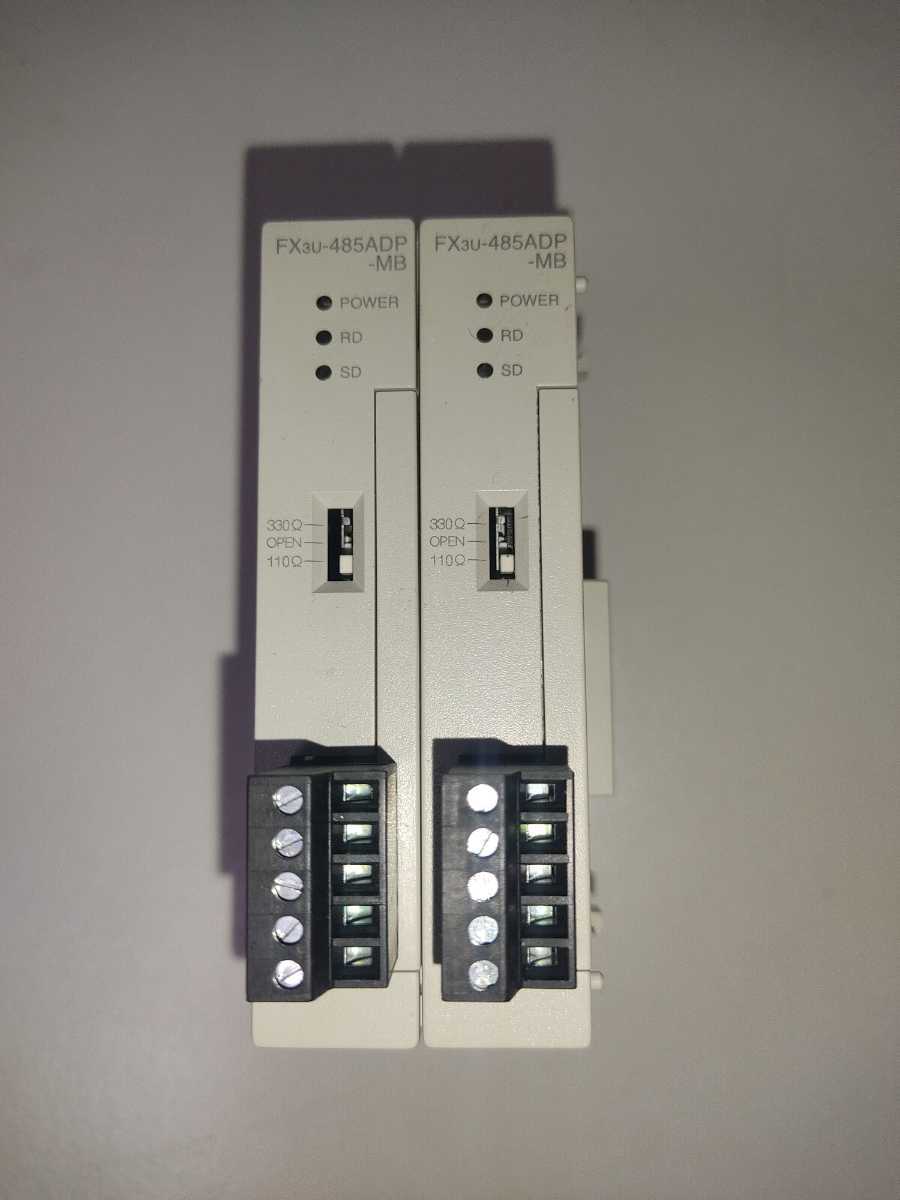 FX3U-485ADP-MB ジャンク品 2個 2019年製 2020年製 三菱電機 PLC シーケンサー(その他)｜売買されたオークション ...