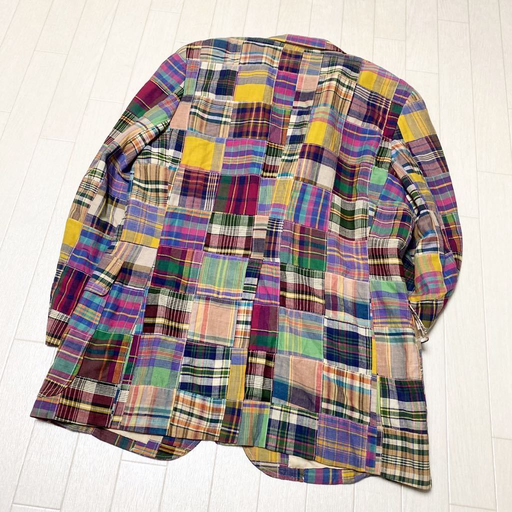 3246 Avon House エーボンハウス トップス テーラードジャケット パッチワークマドラス 94A-6 メンズ 日本製(ジャケット、上着)｜売買されたオークション情報、yahooの ...