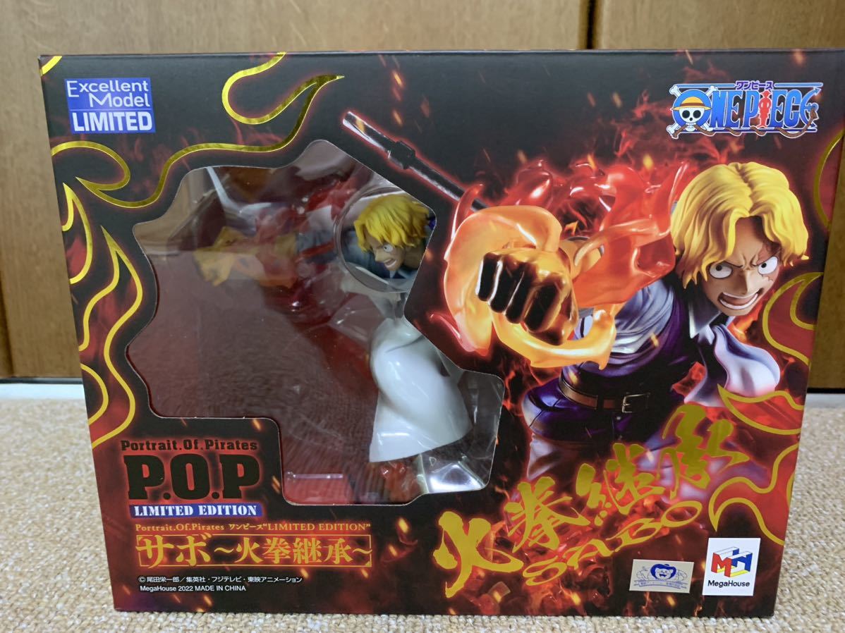ONE PIECE P.O.P ワンピース Portrait.Of.Pirates LIMITED EDITION サボ 火拳継承(ONE ...