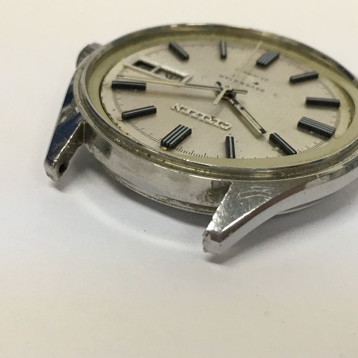 Y218-I37-1715 CITIZEN シチズン SEVEN STAR セブンスター 4-721128Y メンズ 手巻き 稼働 腕時計 ...