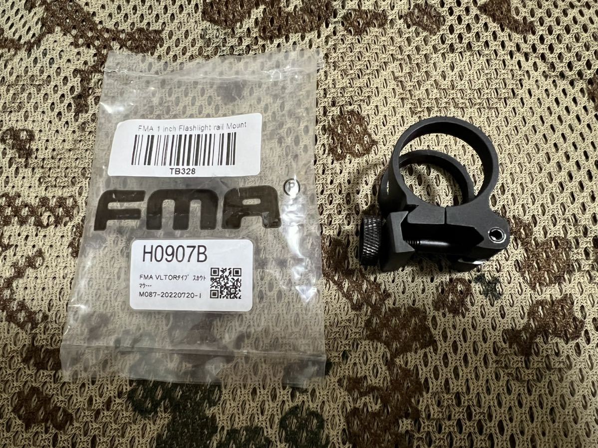 FMA VLTORタイプライトマウント 1インチ surefire 6pなどに G36 hk H&K mp5 416 mk18 tw5 gbb ...
