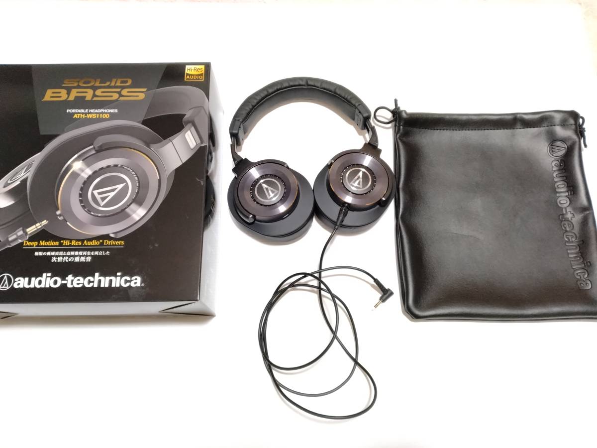 ヘッドホン ATH-WS1100 audio-technica オーディオテクニカ ハイレゾ 重低音(オーディオテクニカ)｜売買された ...