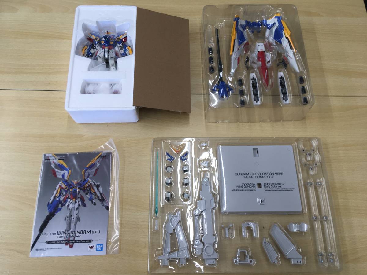 TA24 バンダイ GUNDAM FIX FIGURATION METAL COMPOSITE #1025 XXXG-01W ウイングガンダム ...