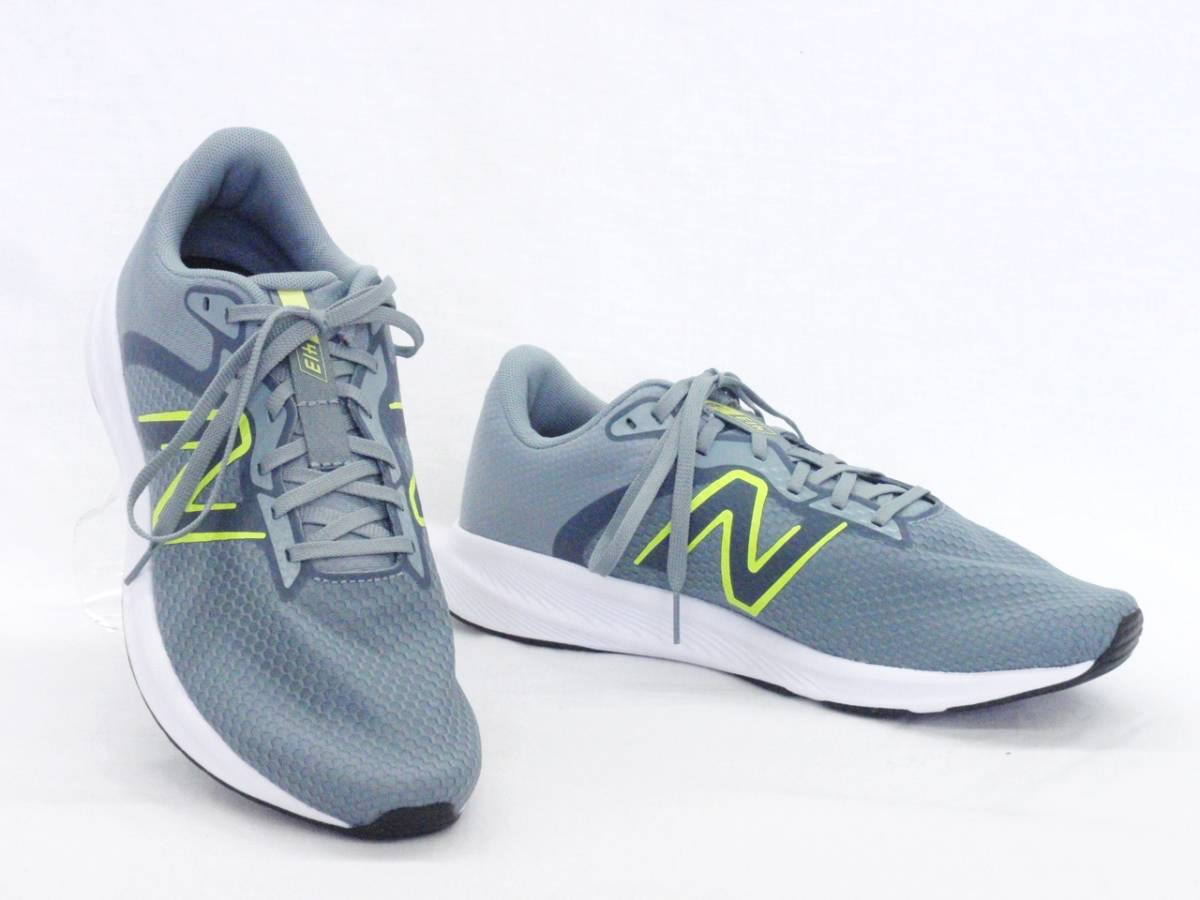 ニューバランス M413 GY2 グレー/イエロー 27.5cm US9.5 軽量 ランニングシューズ new balance(27.5cm ...