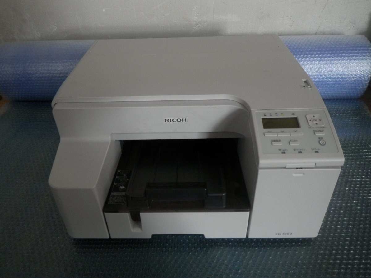 RICOH SG 5100 GELJET A4インクジェットプリンター 印字6万枚以下/ヘッド詰まり無(その他)｜売買されたオークション情報 ...