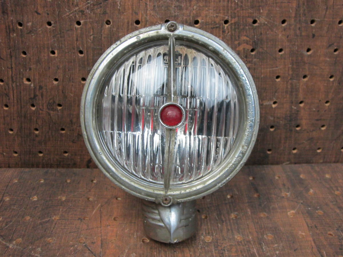 50s 60s 当時物 エレクトロライン 赤目 キャッツアイ ヘッドライト チョッパー ビンテージ Electroline Model82 ...