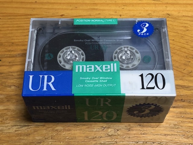 当時もの maxell UR 120 カセットテープ 3本PACK 密封品(記録媒体)｜売買されたオークション情報、yahooの商品情報をアーカイブ公開 - オークファン（aucfan.com）