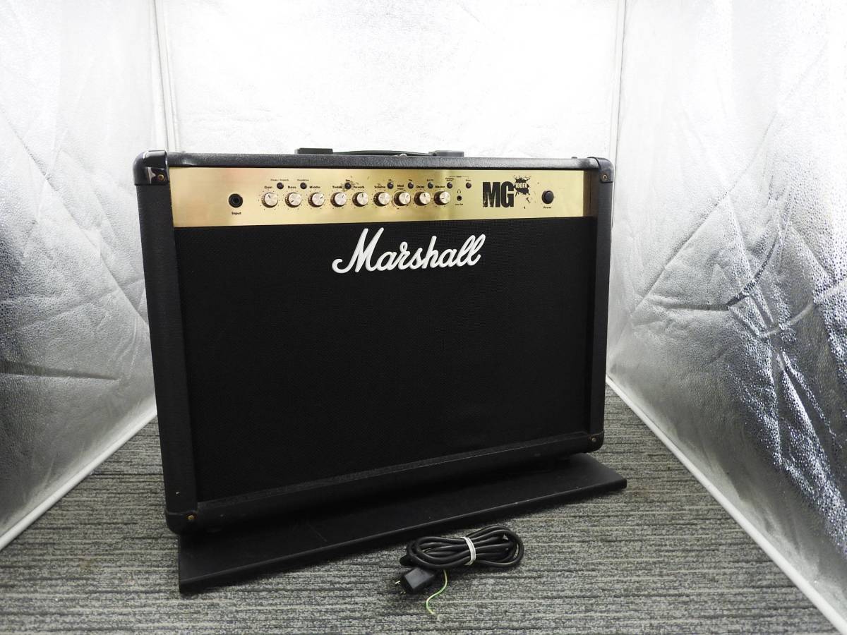 Marshall マーシャル MG100FX ギターアンプ 100W出力 トランジスタアンプ コンボタイプ 音出し確認済 状態良好 品 管理№ ...