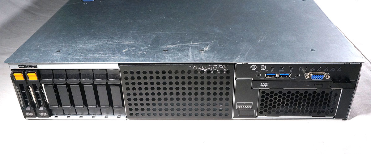 超高性能サーバー NEC Express5800 R120f-2M Xeon E5-2690 V3 x2 24c48t 16GB SAS ...