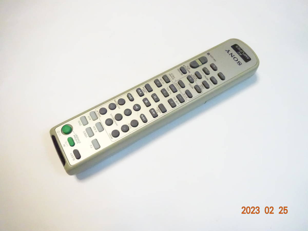 SONY HT-K215/TA-VE215用リモコン シアター用リモコン(サラウンドセット)｜売買されたオークション情報、yahooの商品情報 ...