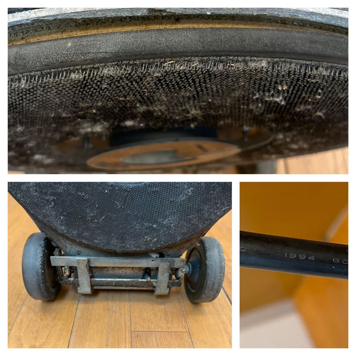 ペンギン ADVANCE WHIRLAMATIC 1500 業務用 電動ポリッシャー 100V 床面洗浄 床掃除 SR L186(電動 ...
