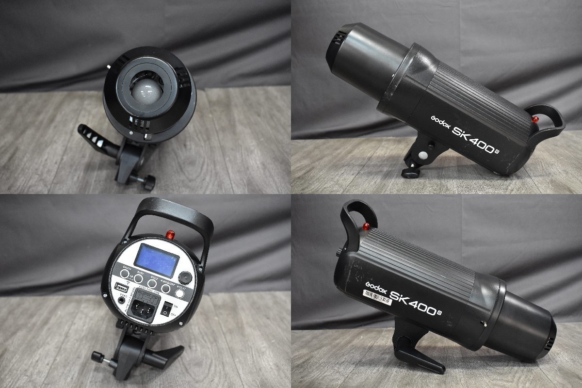 s172 Godox ゴドックス スタジオストロボ フラッシュ SK 400II 2灯セット 難あり(アクセサリー)｜売買されたオークション ...