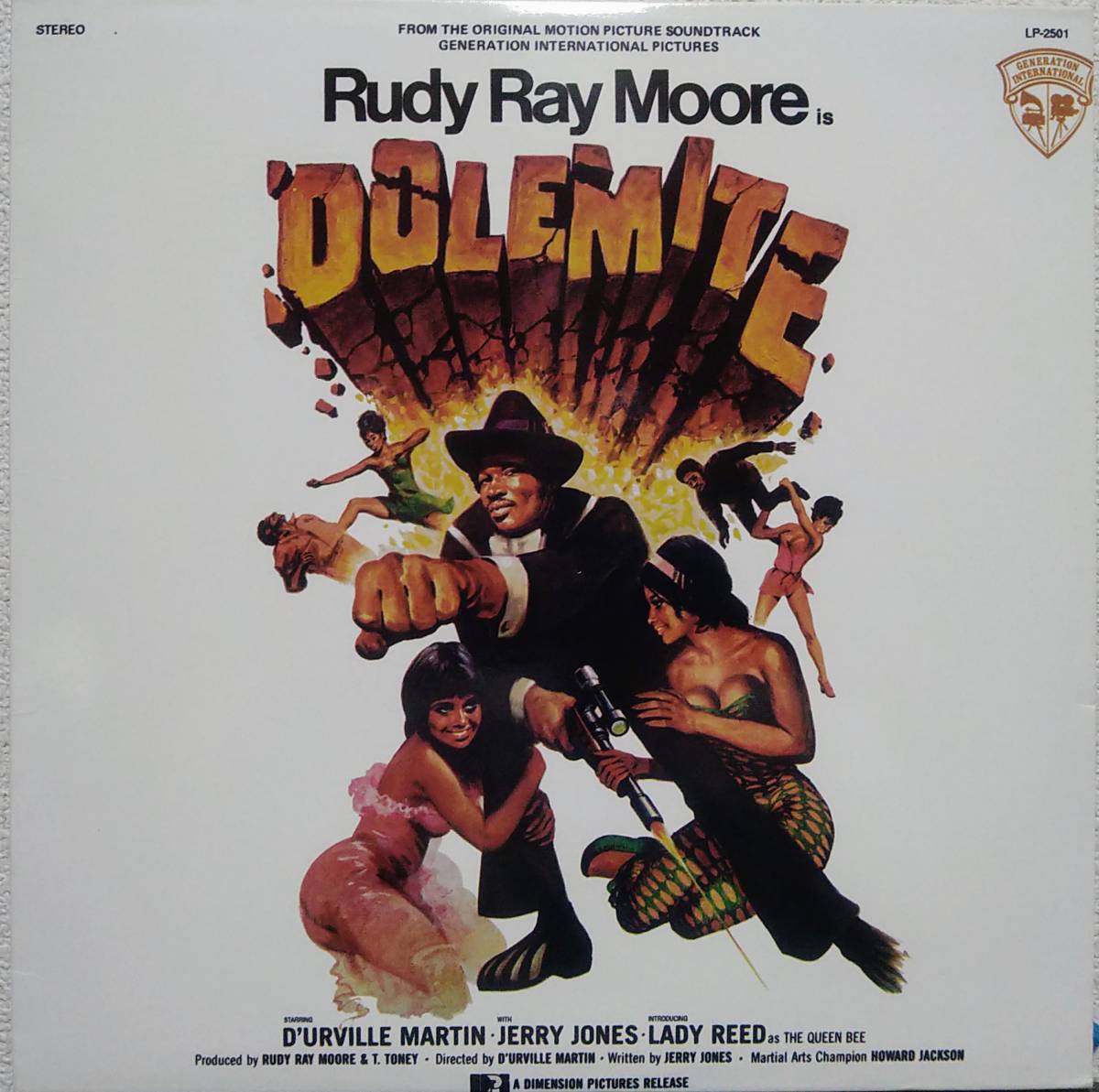 LP Soul OST Rudy Ray Moore Rudy Ray Moore Is Dolemite From The Original ...
