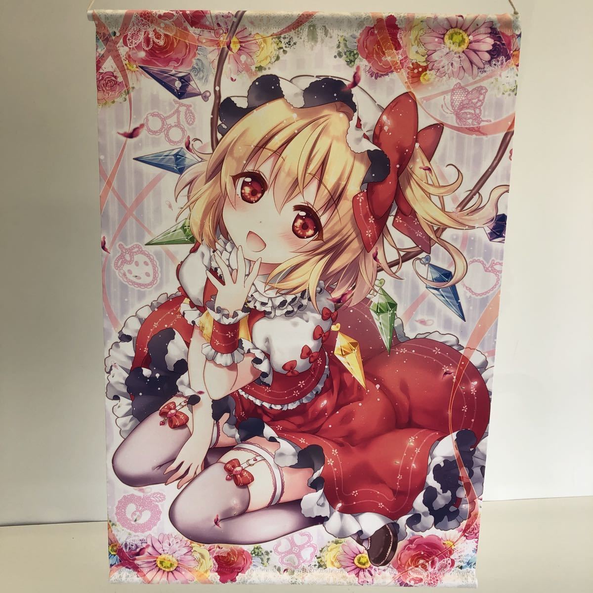 東方project フランドール スカーレット きのこのみ デミリア コミケ 例大祭 傷汚れ有り シミ有り タペストリー C87 80サイズ(東方Project)｜売買されたオークション情報 ...