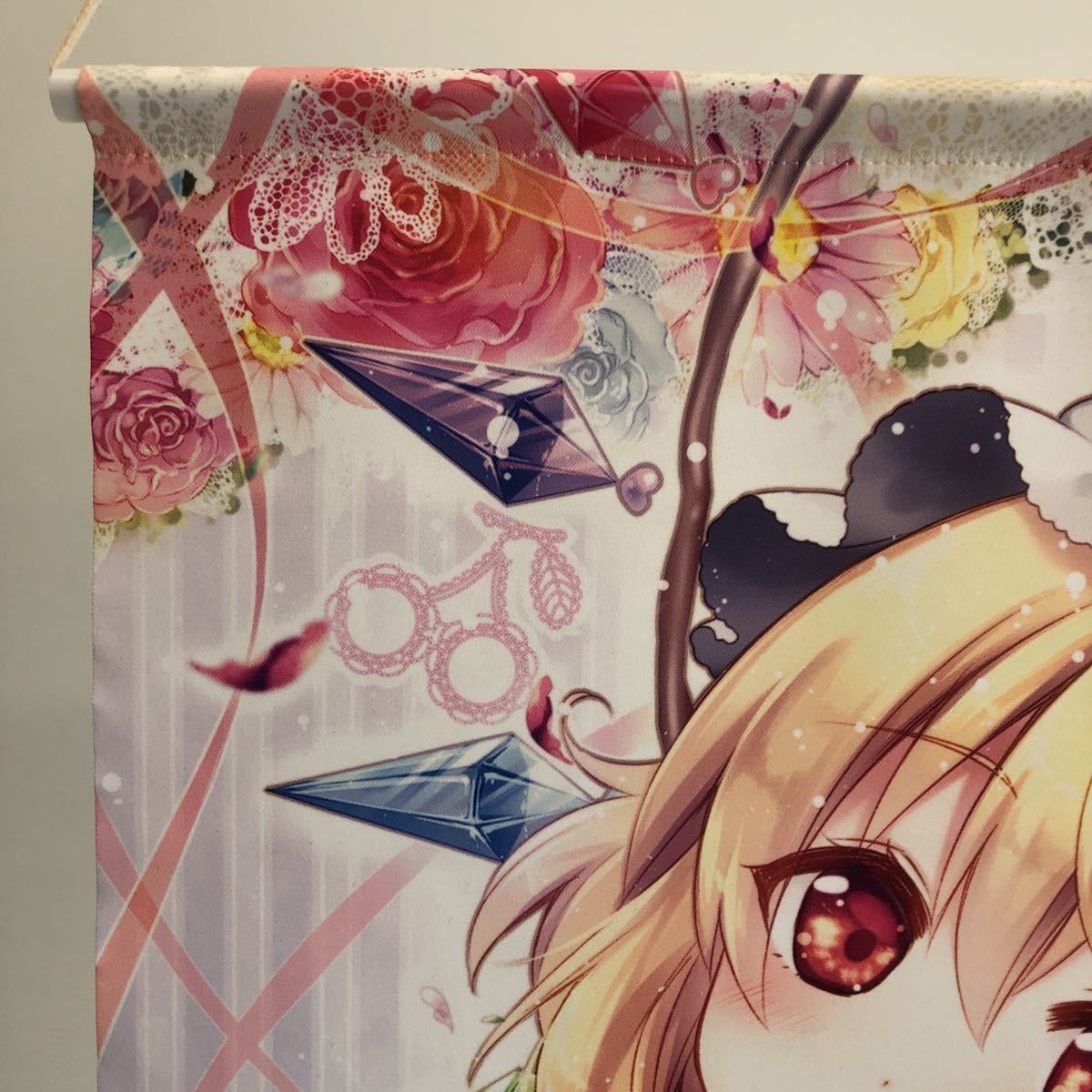 東方project フランドール スカーレット きのこのみ デミリア コミケ 例大祭 傷汚れ有り シミ有り タペストリー C87 80サイズ(東方Project)｜売買されたオークション情報 ...