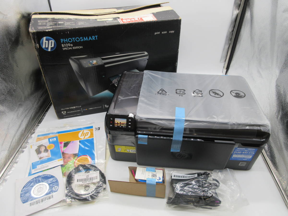 1円 現状販売 U5240 インクジェットプリンター hp PHOTOSMART B109a SPECIAL EDITION まさかの 品 1 ...