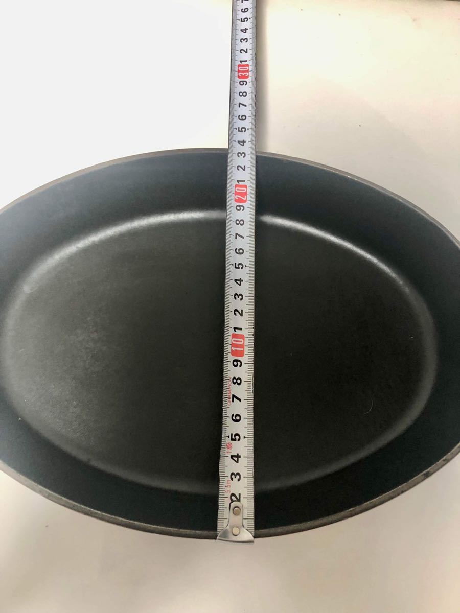 SALE おすすめ France Used Red STAUB Oval 32cm ストウブ オーバル スタッカブル ディッシュ 32cm 6 ...