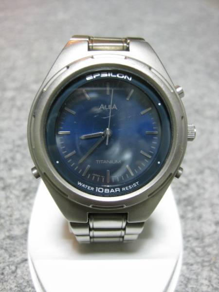 電池切れ SEIKO ALBA EPSILON イプシロン TITANIUM チタン Y911(アルバ)｜売買されたオークション情報 ...