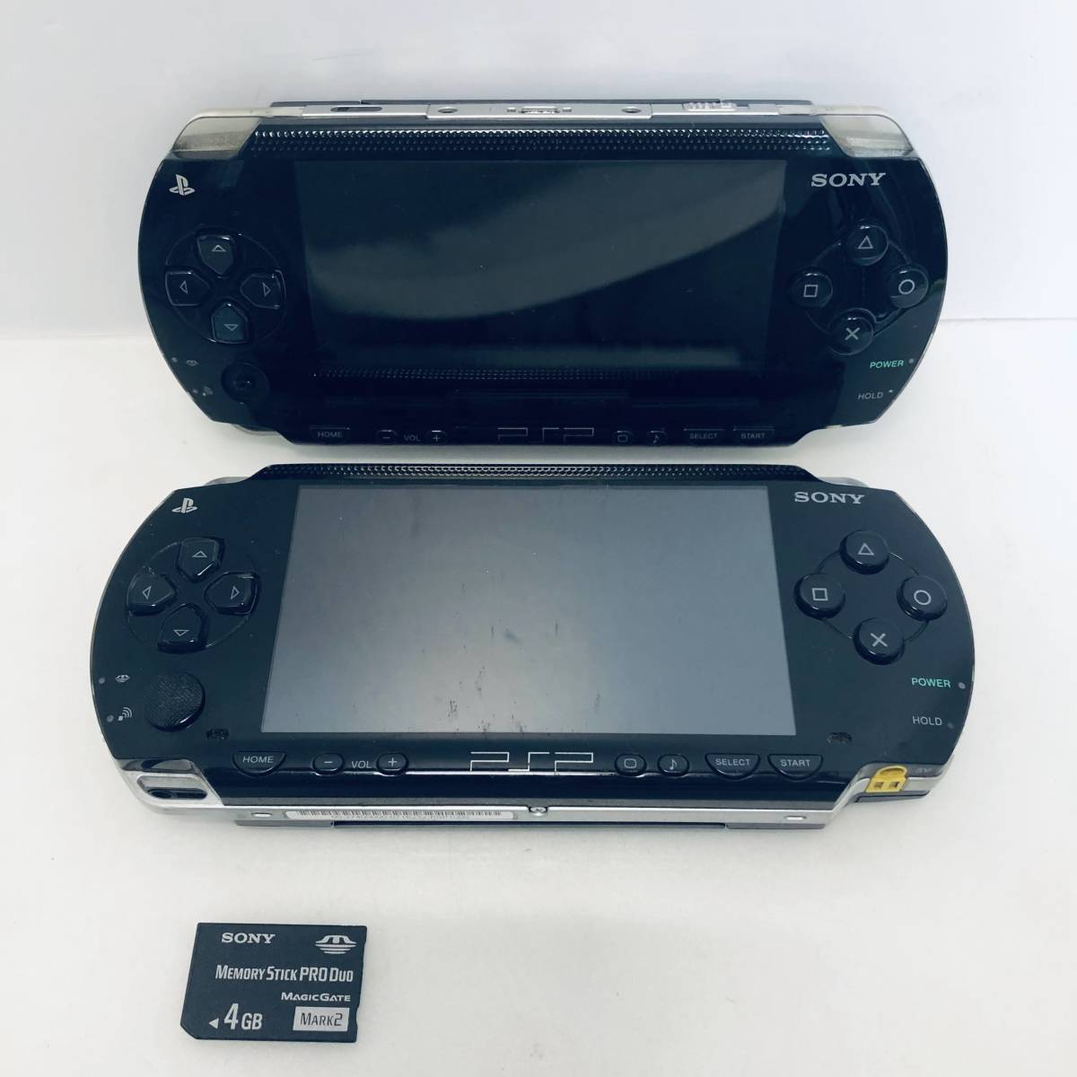 ゲーム機2点 動作未確認 ジャンク PSP-1000 2台 4GBメモリースティック1個つき ネコポス全国一律送料260円(その他)｜売買され ...