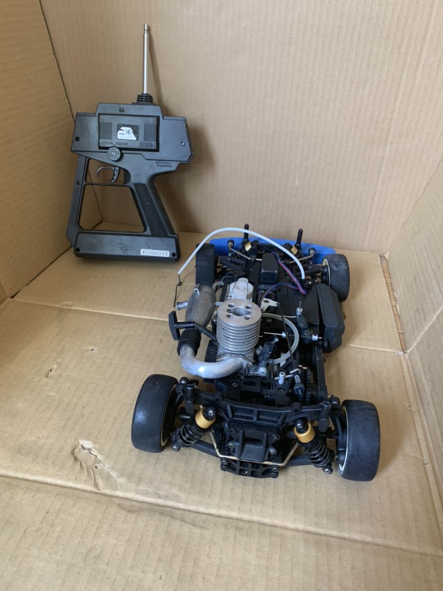 エンジンカ－京商 Kyosho GS11R ラジコンエンジン GS-STARTER PERFEX KT-5 動作未確認 ジャンク(エンジン ...