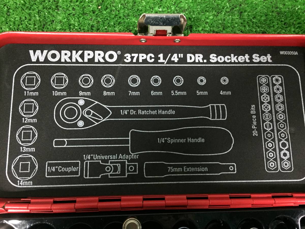 ワークプロ WORKPRO ソケットレンチ ガレージツール 工具 セット 2-139(ソケットレンチ)｜売買されたオークション情報、yahooの商品情報をアーカイブ公開 - オークファン ...