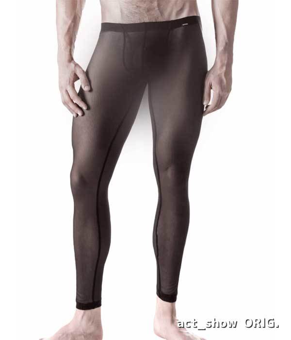 BodyAwareボディアウェア メンズレギンス L460 ブラック/L 正規品 エロティックメッシュメンズレギンス 男性下着スパッツ(その他 ...