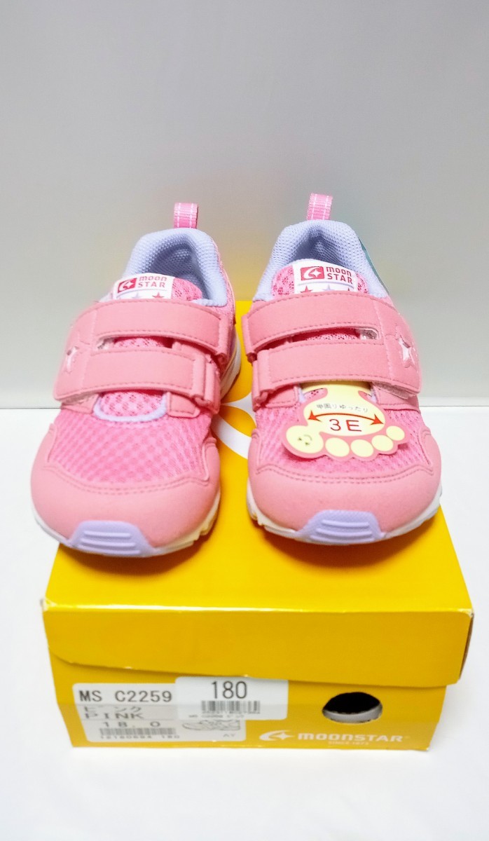 福岡より 定価¥4 070 送料60サイズ MoonStar ピンク 18.0cm EEE 3E幅広 入学通学新学期 #1036 イフミー ミキハウスIFME(18cm～)｜売買された ...