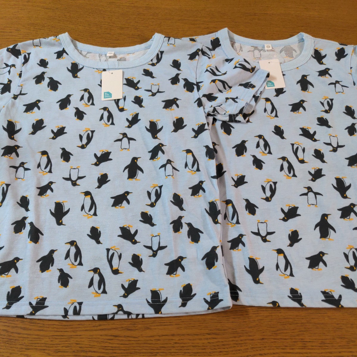 ELFINDOLL 半袖Tシャツ 2点セット 150cm 水色 ペンギン柄 男の子用 No.618(150（145～154cm）)｜売買されたオークション情報、yahooの商品情報をアーカイブ ...