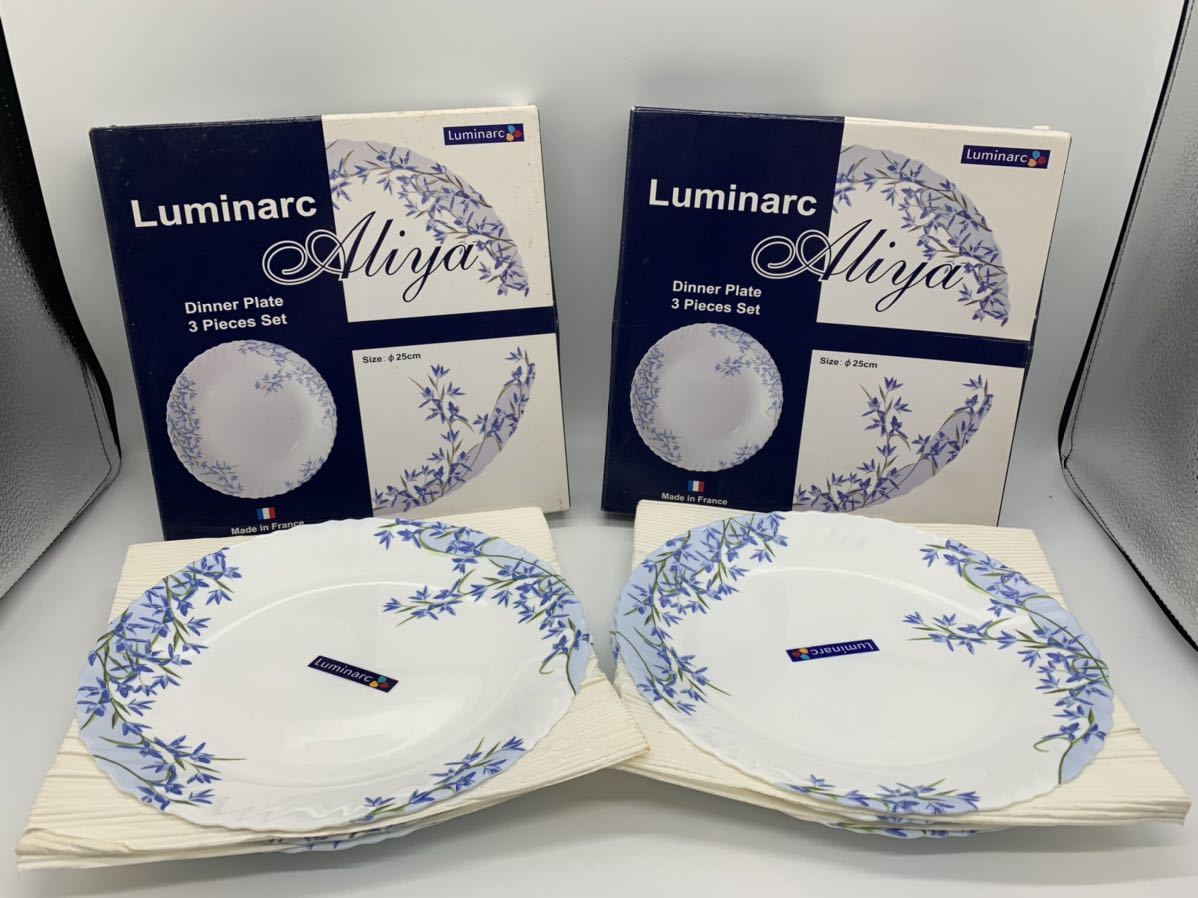 6枚セット リュミナルク Luminarc アリアシリーズ プレート 大皿 強化ガラス フランス製 ディナー(プレート、皿)｜売買されたオークション情報、yahooの商品情報をアーカイブ公開 ...