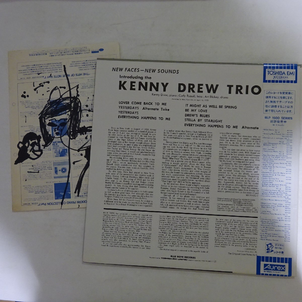 18033414; 国内盤/BLUE NOTE/帯付 The Kenny Drew Trio / New Faces New Sounds ...