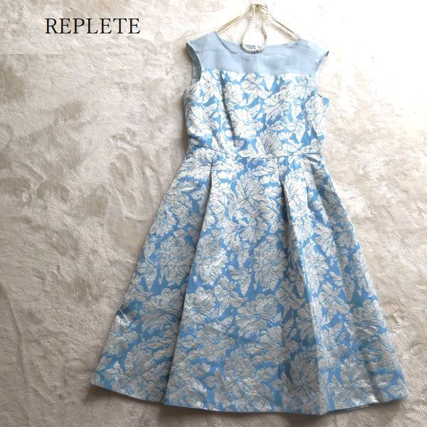 3点 REPLETE リプリート ホワイトジョーラ ジャガード ワンピース ドレス フォーマル 9(Mサイズ)｜売買されたオークション情報、yahooの商品情報をアーカイブ公開 ...