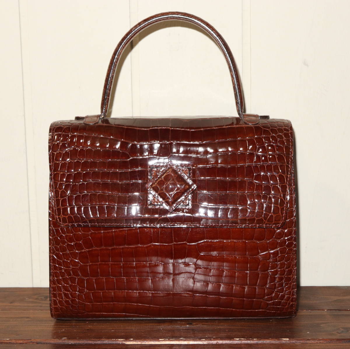 takechi タケチ シャイニークロコダイル ハンドバッグ ／ バッグ クロコ クロコダイル 武知(クロコダイル)｜売買されたオークション情報、yahooの商品情報をアーカイブ公開 ...