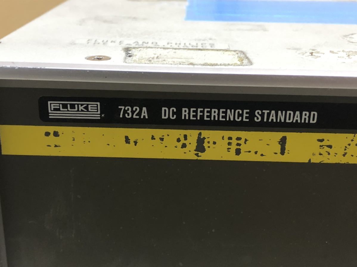FLUKE 732A DC REFERENCE STANDARD リファレンススタンダード ジャンク(電気計測器)｜売買されたオークション情報 ...