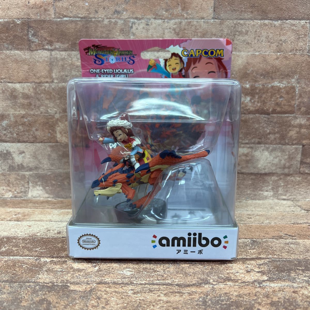 C-206 CAPCOM カプコン amiibo アミーボ MONSTER HUNTER モンスターハンター 隻眼のリオレウス＆ライダー 女の子(モンスターハンター)｜売買されたオークション ...