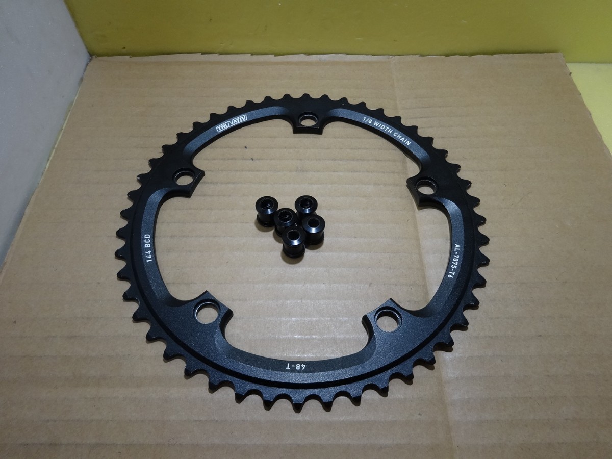 スラム SRAM OMNIUM チェーンリング48T PCD144ミリ 厚歯(チェーンリング)｜売買されたオークション情報、yahooの商品 ...