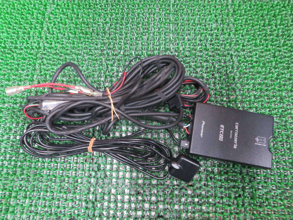 E4073 作動OK カロッツェリア ETC車載器 ND-ETCS2 ETC2.0 DSRC ナビ連動 アンテナ分離型 音声案内/ナビ連動 ...