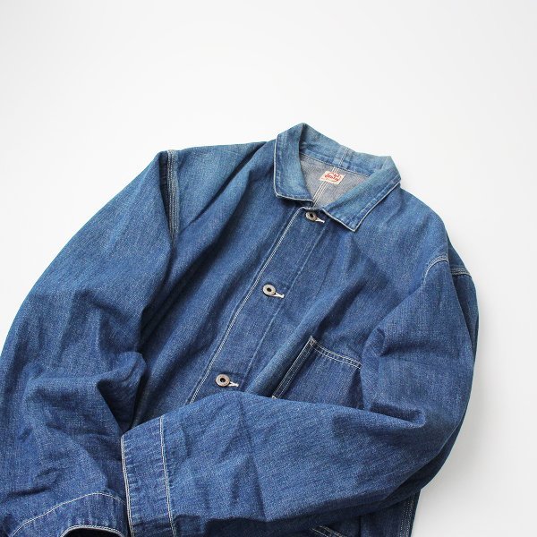 2021AW j.s.luxe chimala チマラ DENIM CHORE JACKET デニムカバーオール XL/ブルー アウター ...