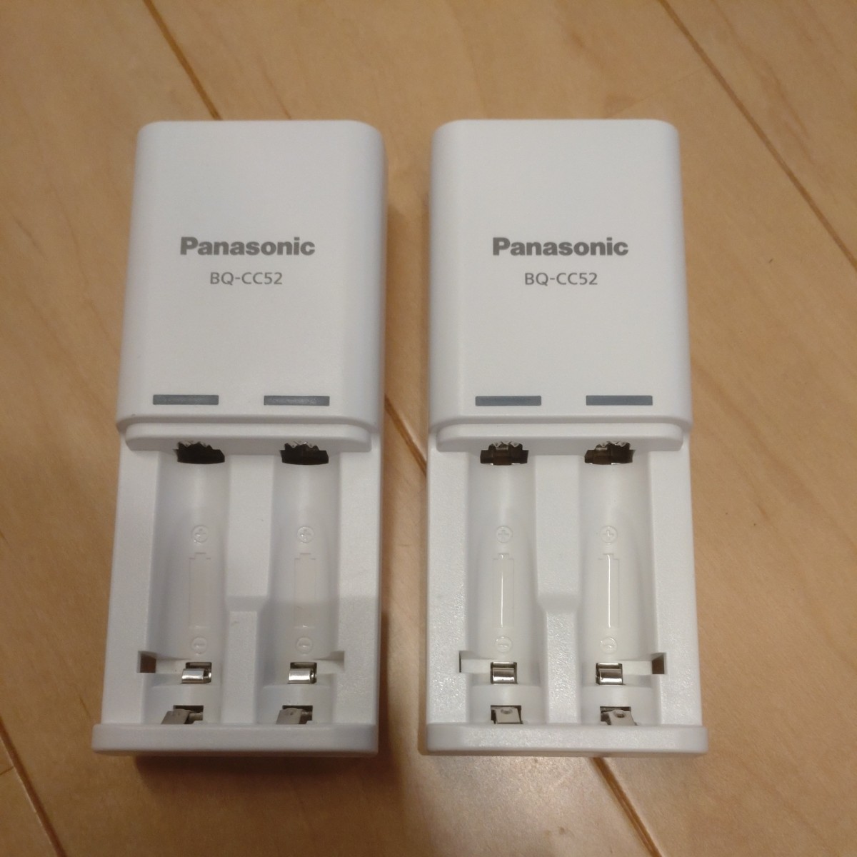 Panasonic パナソニック 充電器 BQ-CC52 セット ニッケル水素電池専用 充電式エボルタ エネループ 両対応 eneloop ...