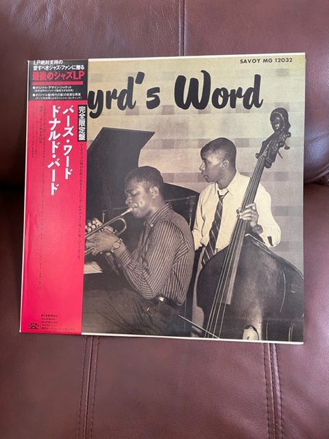 DONALD BYRD BYRD'S WORD SAVOY MG-12032 キング盤(ジャズ一般)｜売買されたオークション情報、yahooの ...