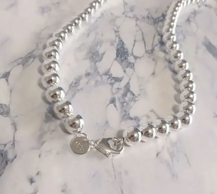 あのティファニーからも シルバー 925 ナバホパール ボールネックレス studious snidel ronhermanロンハーマン エディションagateアガット(女性用)｜売買された ...