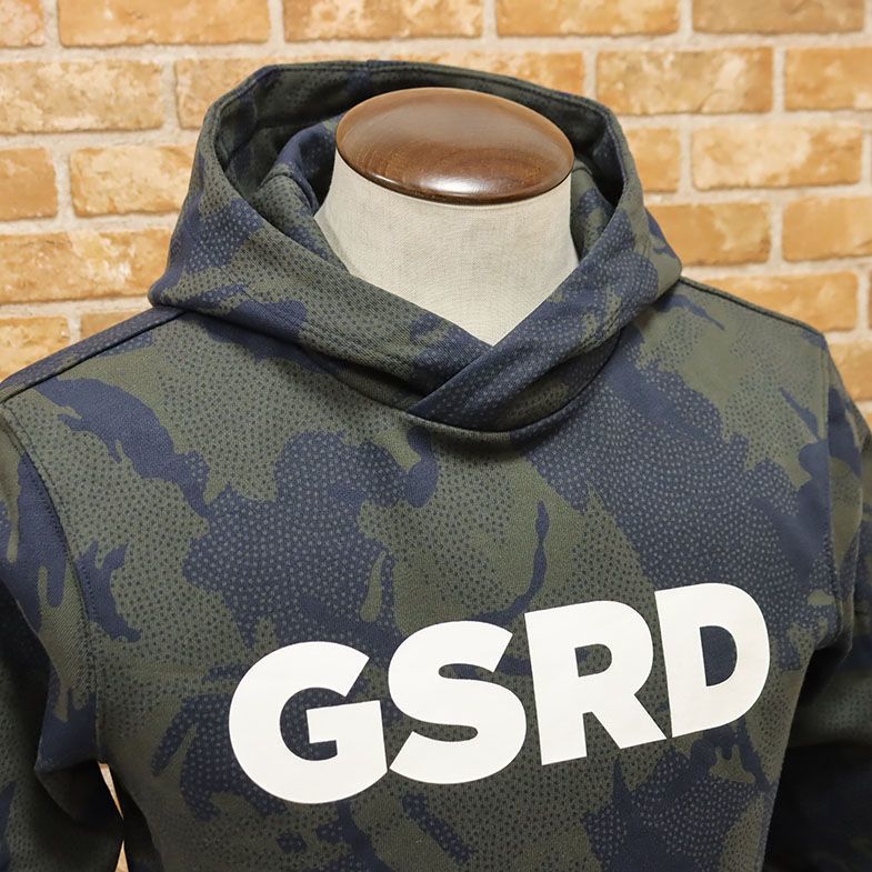 1円/G-STAR RAW/XSサイズ/パーカー CORE AO GSRD HDD SWT L/S D14390-B397-A641 迷彩 ロゴ レタード プリント /カーキ×紺/ga428 ...