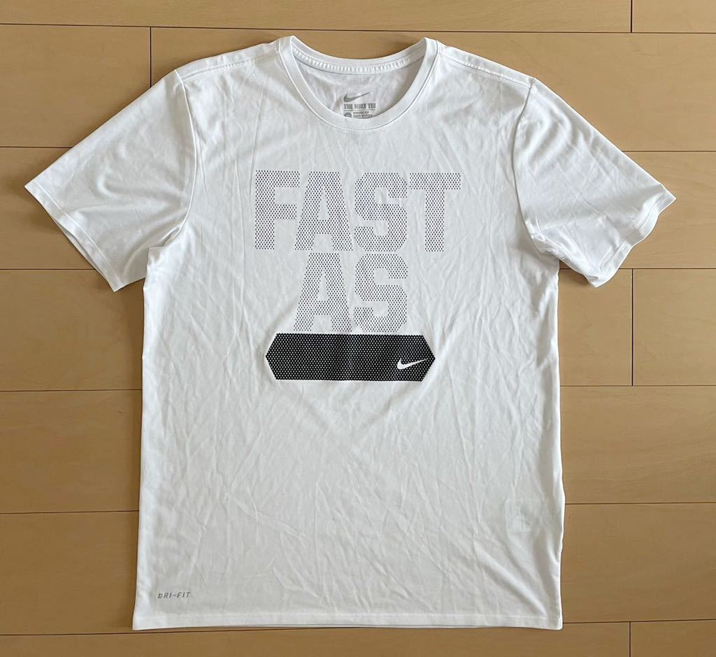 NIKE ナイキ THE NIKE TEE DRI-FIT ストレッチ 吸汗速乾 半袖Tシャツ ホワイト メンズ XLサイズ 180/96A(XLサイズ以上)｜売買されたオークション情報 ...