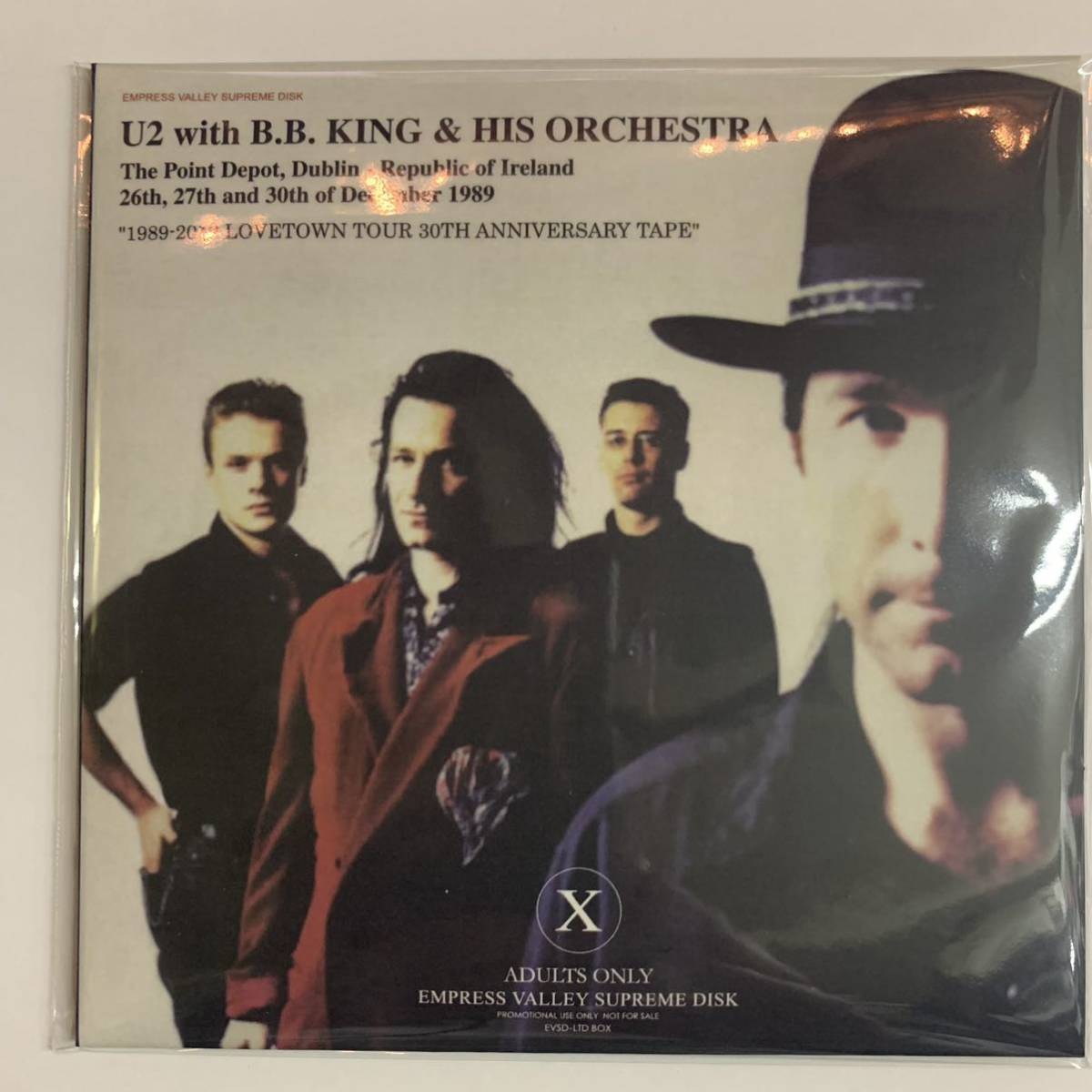 U2 with BB KING / LOVETOWN TOUR 30TH ANNIVERSARY TAPE 2CD Empress Valley サウンドボード まさにベストライヴ(U2 ...