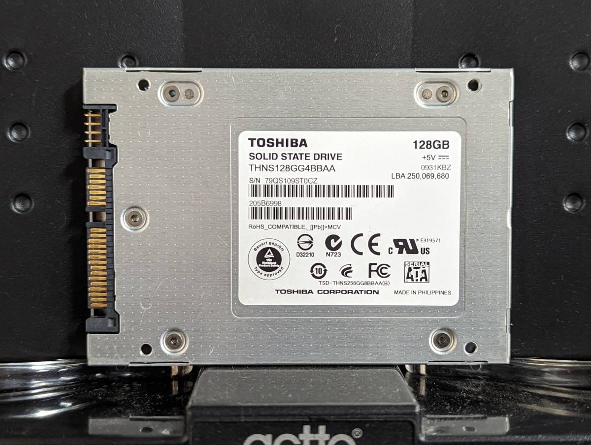 05152039 み TOSHIBA SOLID STATE DRIVE 内蔵ハードディスク SDD 128GB(128GB～)｜売買された ...