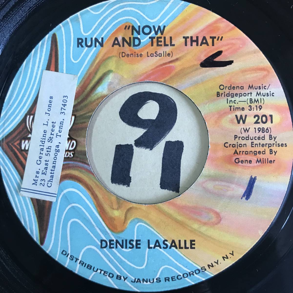 試聴 DENISE LASALLE NOW RUN AND TELL THAT 両面EX+(R&B、ソウル)｜売買されたオークション情報 ...