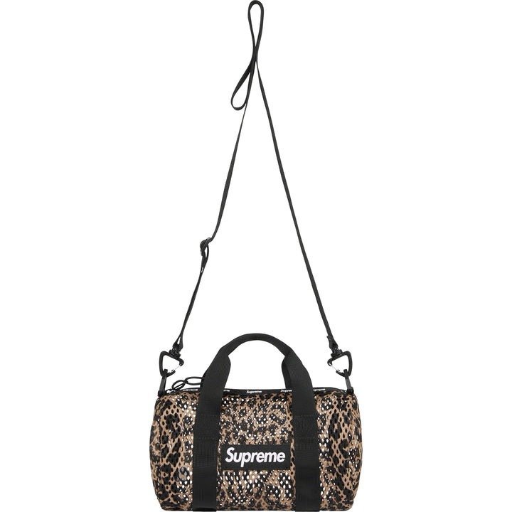 Supreme Mesh Mini Duffle Bag Leopard シュプリーム メッシュ ダッフルバッグ レオパード(かばん、バッグ)｜売買されたオークション情報、yahooの商品情報 ...
