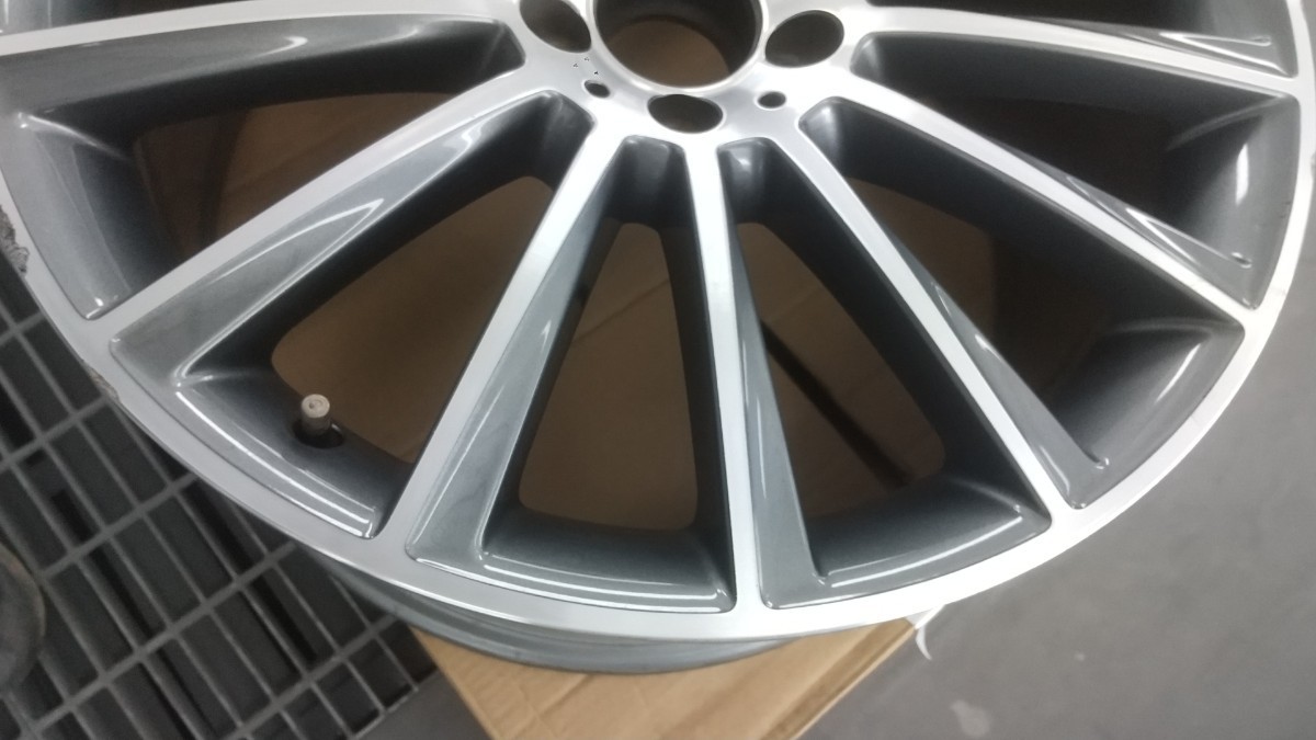 ベンツ Sクラス W222 C217 ホイール AMG グレー リア : 9.5J × 20 ET38 1本 ダメージ品 ...